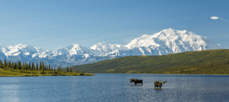 Map of Alaska Range – Beautiful Peaks