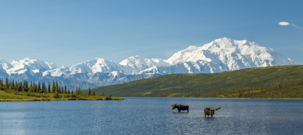 Map of Alaska Range – Beautiful Peaks