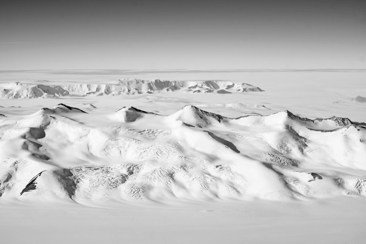 Map of Transantarctic Mountains – Beautiful Peaks