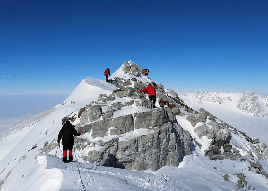 Map of Transantarctic Mountains – Beautiful Peaks