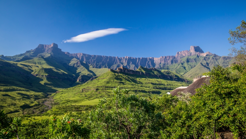 Map of Great Escarpment – Beautiful Peaks