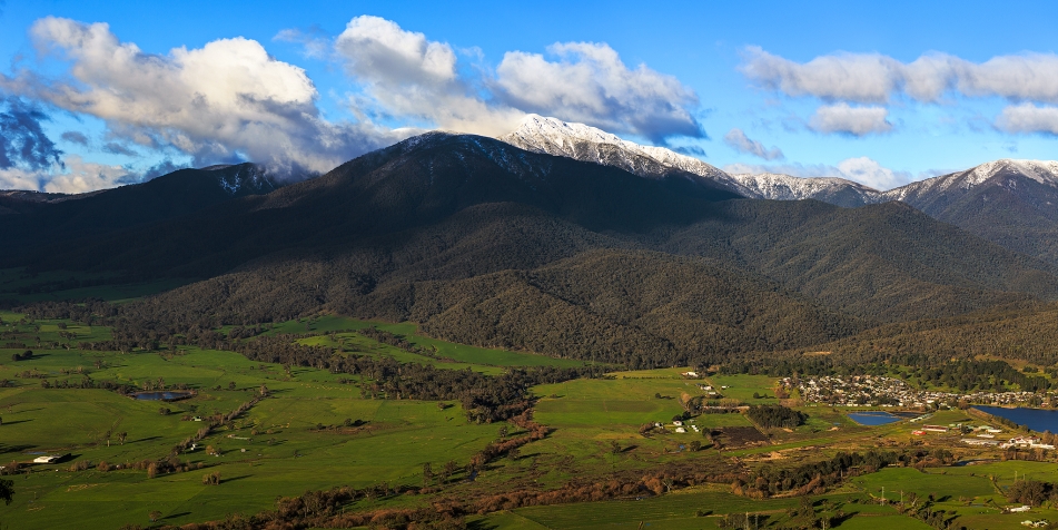 Map of Australian Alps – Beautiful Peaks