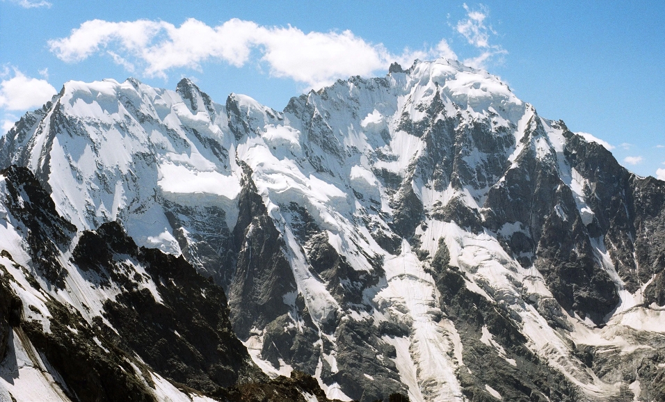 Map of Caucasus Mountains – Beautiful Peaks